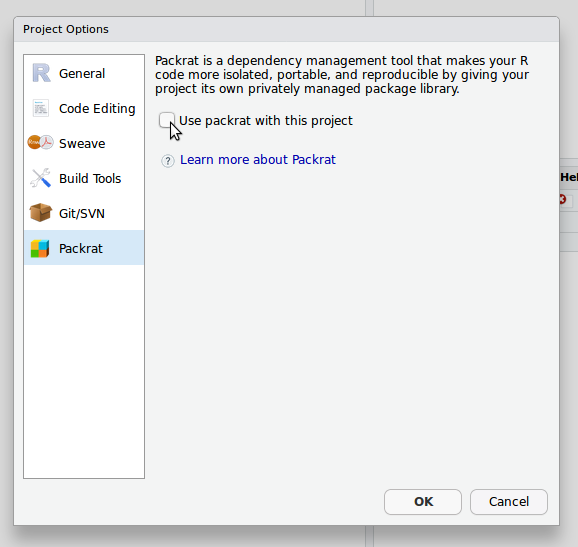 Packrat: パッケージ管理入門